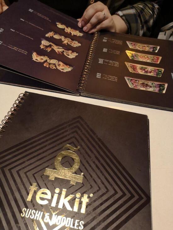 Carta del restaurante Teikit Sushi & Noodles, Ciudad del México, Calz ...