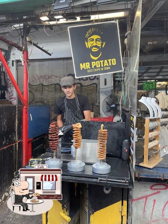 Menu at DR. POTATO restaurant, Tel Aviv-Yafo