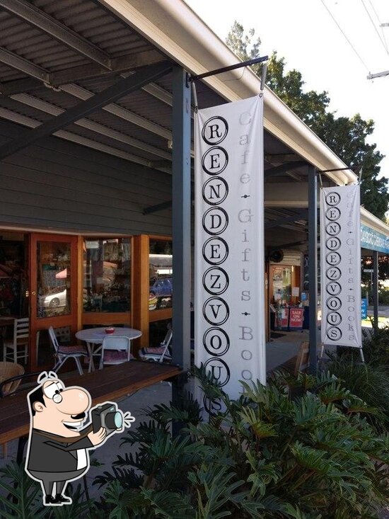 Menu at Rendezvous Bookshop and Cafe, Dayboro