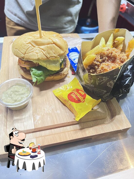 Menu em Burger Prince restaurante, Belém