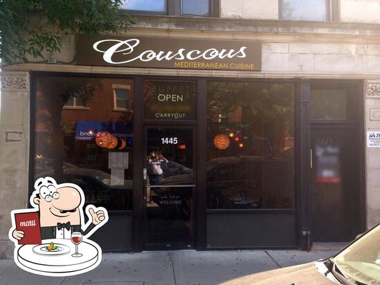 Menu at Couscous Restaurant, Chicago, W Taylor St