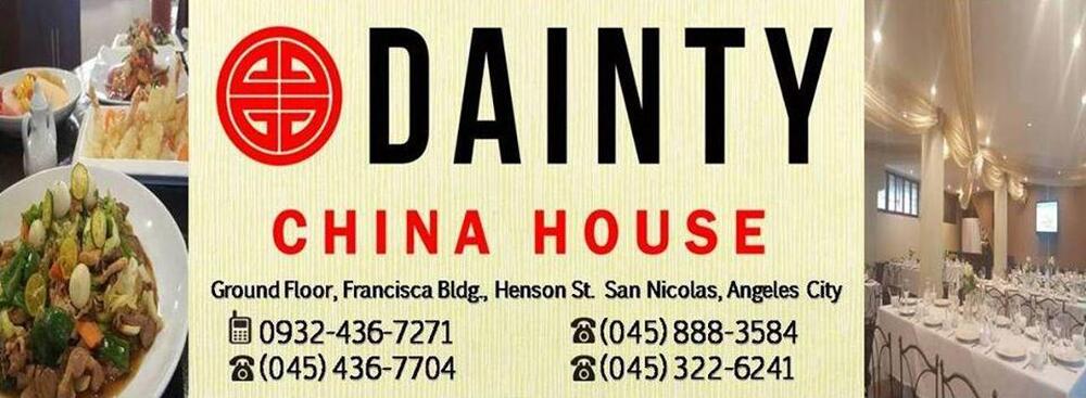 Menu at Dainty China House(Main Branch) restaurant, Angeles, 4HQP+VXR