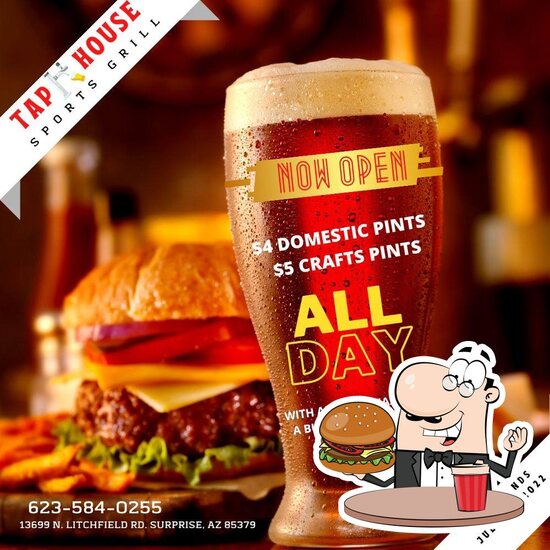 Tap House Sports Grill in Surprise - Restaurant menu and reviews