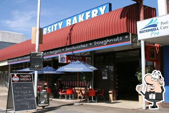 Menu at Varsity Bakery, Pretoria