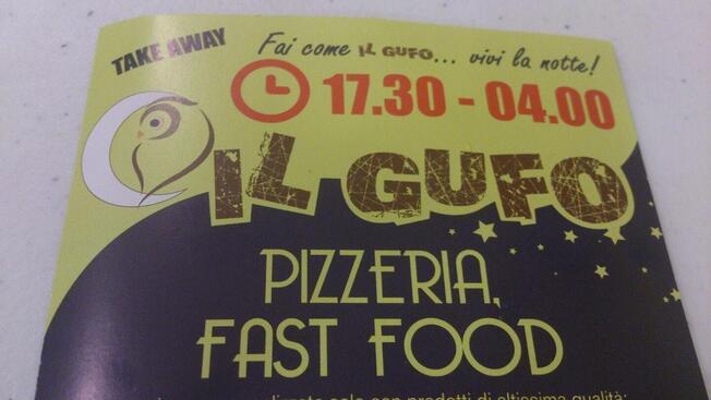 Menu da Pizzeria Il Gufo, Livigno