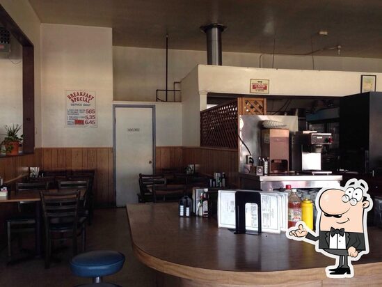 Menu at Ronaker's Coffee Shop cafe, San Leandro