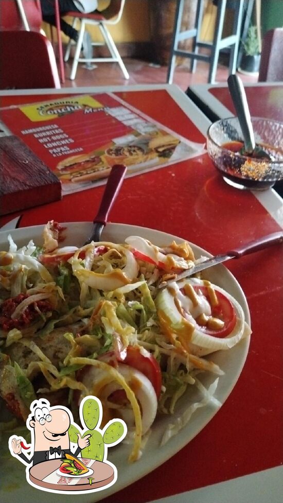 Menu at Menuderia guzman restaurant, Zapopan