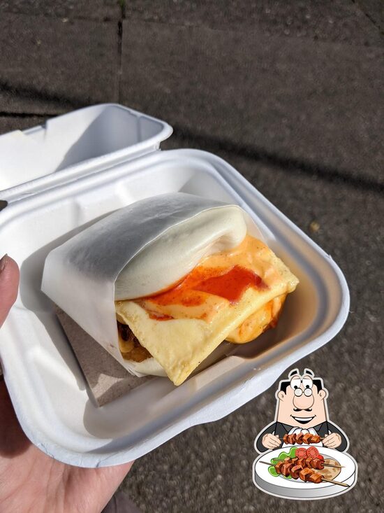 Menu at Pablo Eggs-Go-Bao restaurant, Whitley Bay