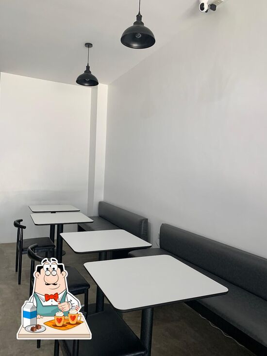 Menu at CoffeeCherry Cafe, Camiling