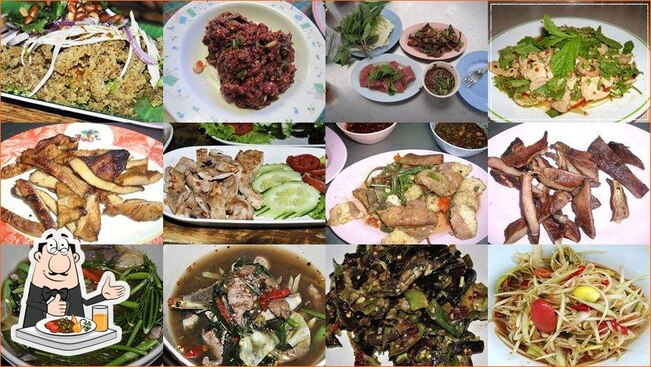 Menu at ร้านส้มตำ แซ่บพฤกษา II restaurant, Rangsit