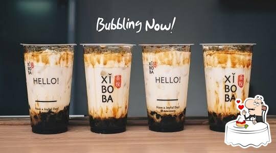Menu at Xi Bo Ba cafe, East Jakarta