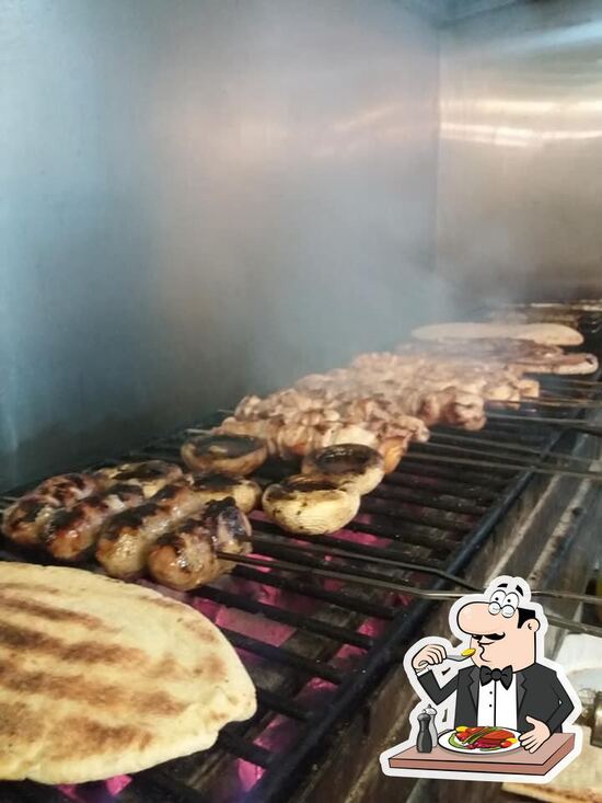 Menu at Ο Χοντρος και ο Λιγνος, Larnaca