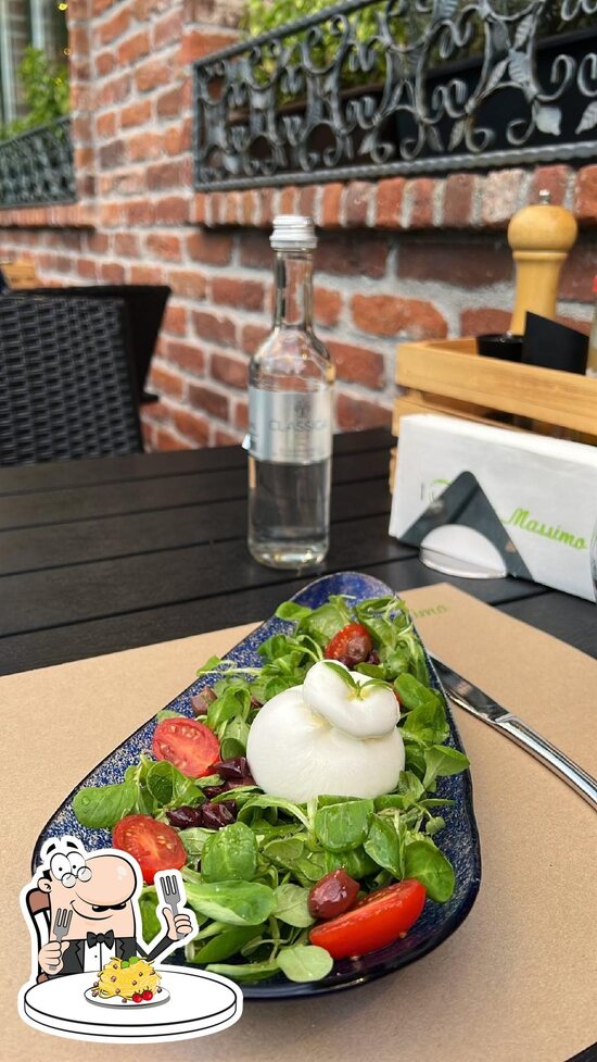 Menu at Da Massimo restaurant, Sofia, boulevard „Aleksandar S. Pushkin“ 106