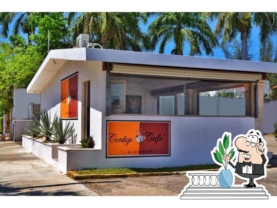 Menu at Contigo Café, Merida