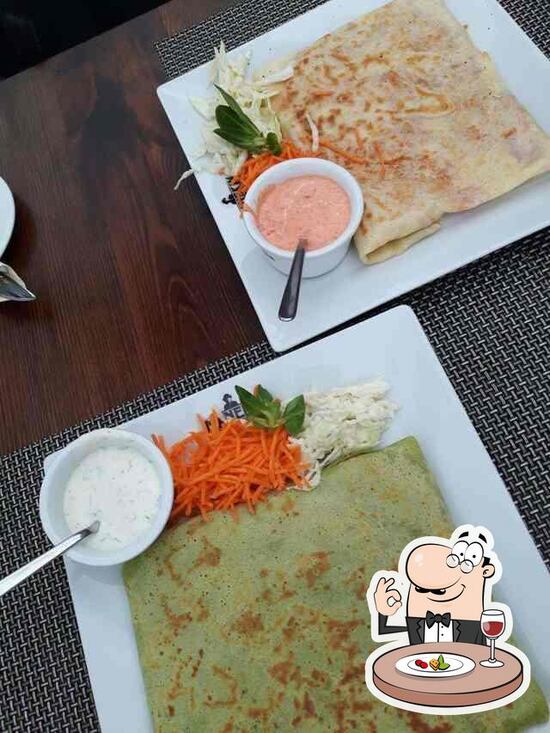 Menu at Manekin restaurant, Torun, Jurija Gagarina 152