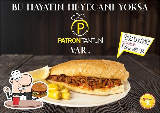 Menu at Patron Tantuni, Malatya, 13. Sk. No:9