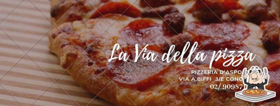 Menu da Pizzeria La Via Della Pizza, Trezzo sull'Adda