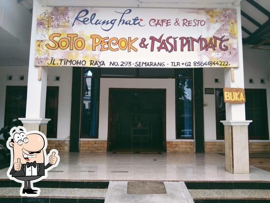 Carta de Relung Hati Cafe & Resto, Semarang