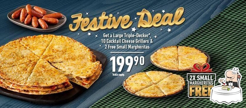 Speisekarte von Debonairs Pizza, Newlands West, 7 Loopwest Cresent