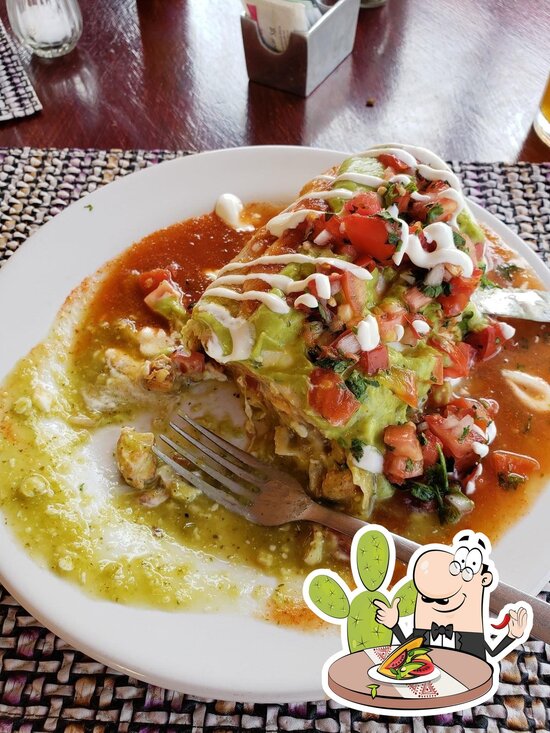 Menu at La Frontera Restaurant, San Miguel de Allende