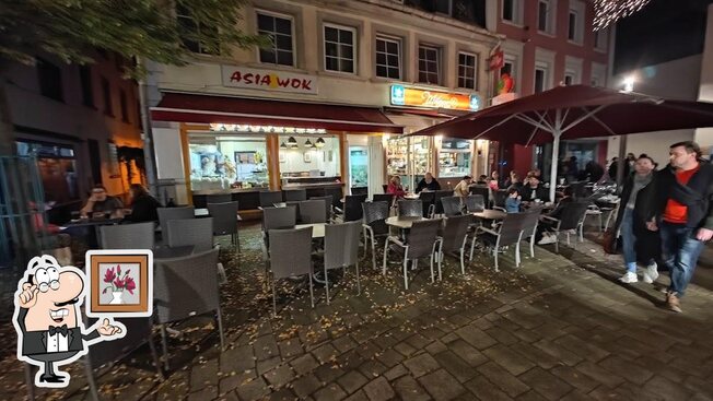 Menu at Asia Wok restaurant, Merzig