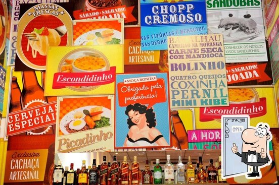 Menu em Moça Bonita Bar 7 - AB Mall, Brasil
