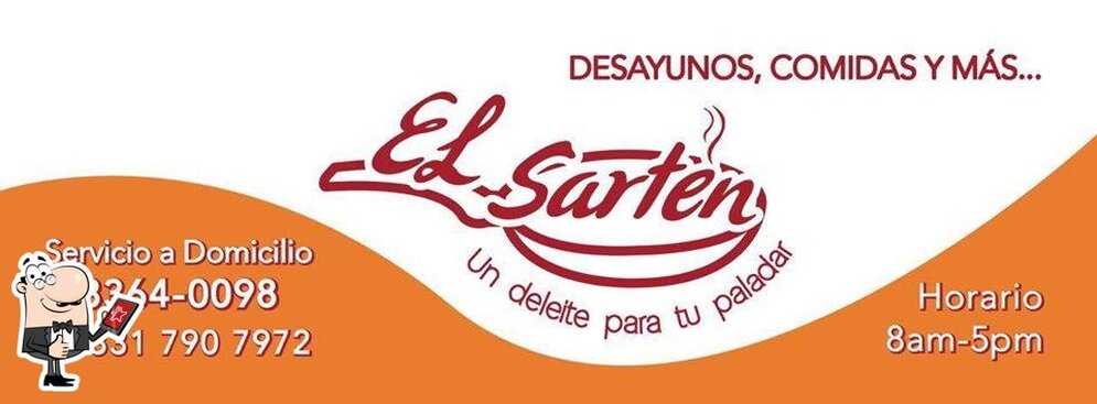 Menu at El Sartén restaurant, Zapopan
