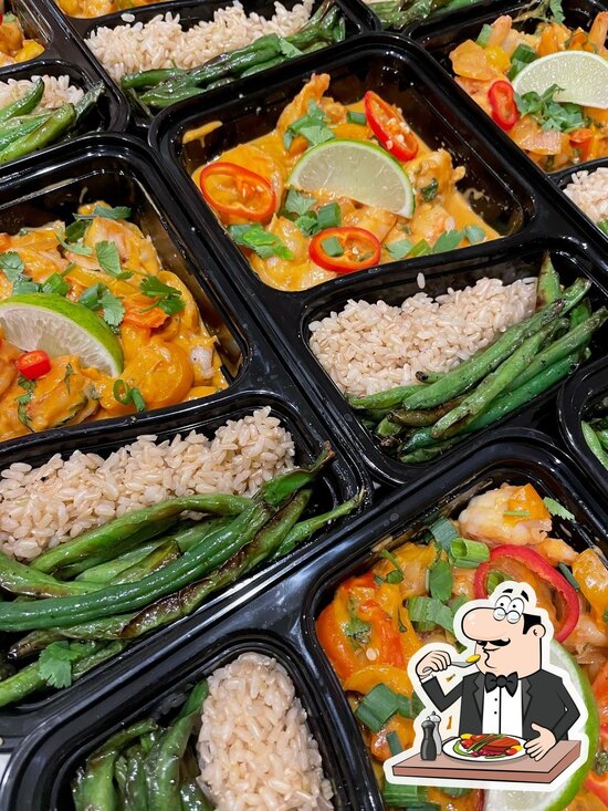 Menu at Meal Prep on the Fly restaurant, Upland
