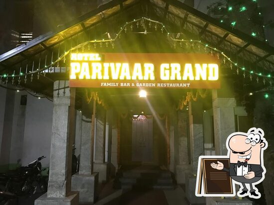 Menu at HOTEL PARIVAAR GRAND, Hassan Rural
