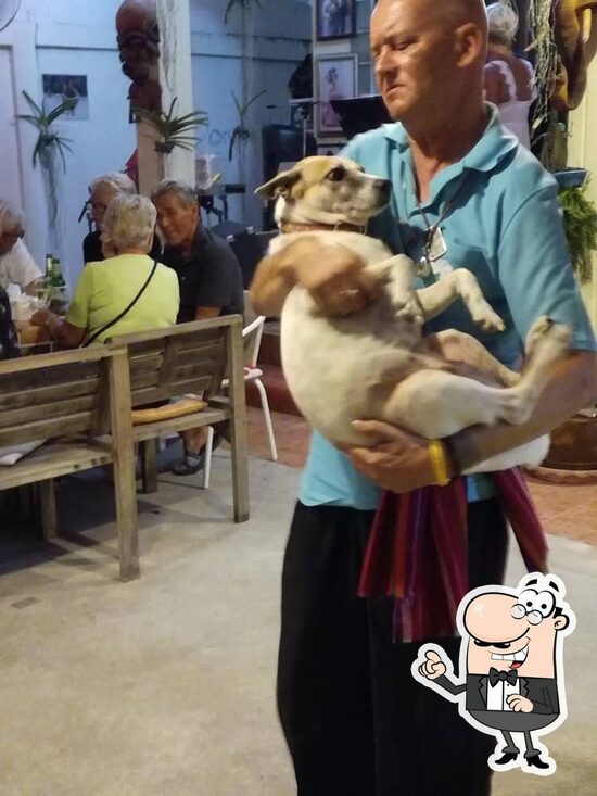 Menu at Happy Pig restaurant, Hua Hin