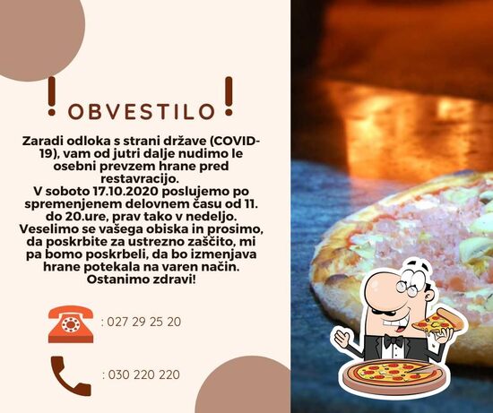 Pizzeria Agata, Lenart v Slov. goricah - Restaurant menu and reviews