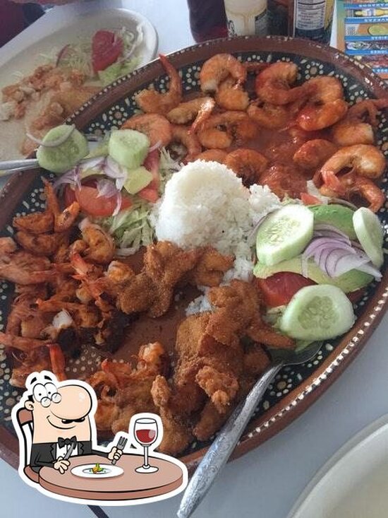 Menu at Mariscos El Añeñe restaurant, Guadalajara