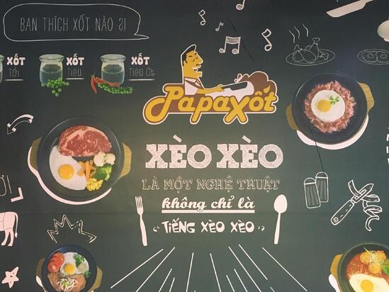 Menu at Papaxốt restaurant, Ho Chi Minh City, 214BIS Đ. Nguyễn Trãi