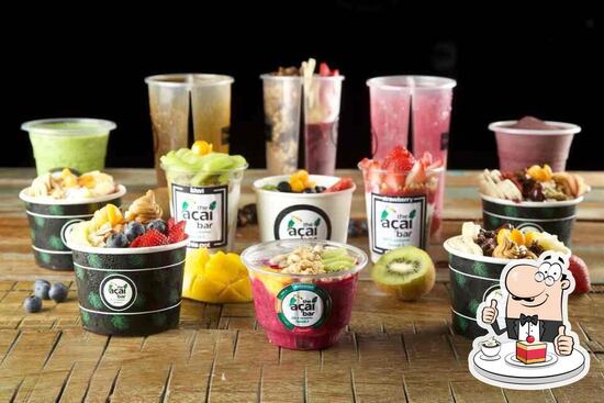 Menu at The Acai Bar, Dubai