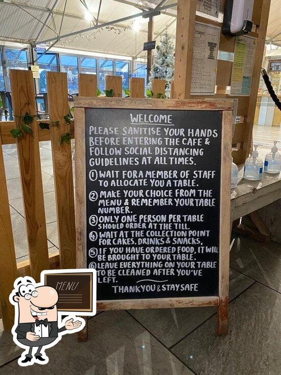 Menu at Priory Farm Shop cafe, Redhill