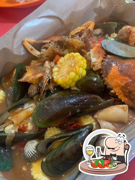 Menu at Seafood 68 cijantung restaurant, East Jakarta, MVP6+MG9