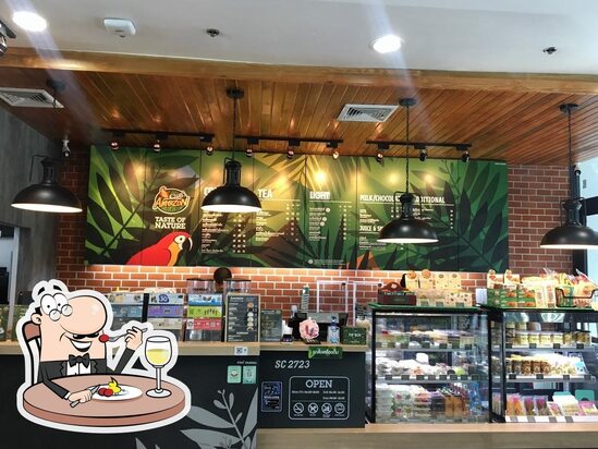 Menu at Café Amazon cafe, Khon Kaen, Unnamed Road