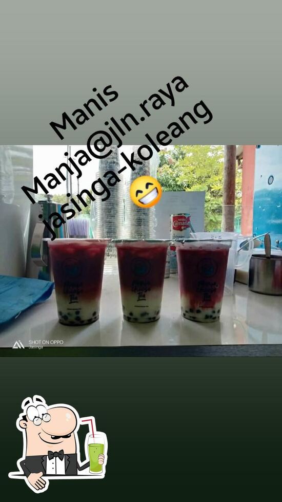 Menu at Es manis manja cafe, Jasinga