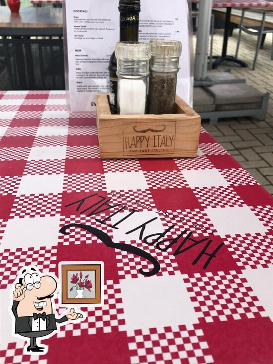 Menu at Happy Italy Schiedam, Schiedam