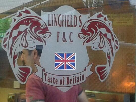 Menu at Lingfield Fish & Chips restaurant, Lingfield, New House
