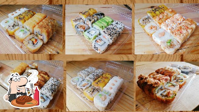 Menu at Sushi kazo restaurant, Cancún