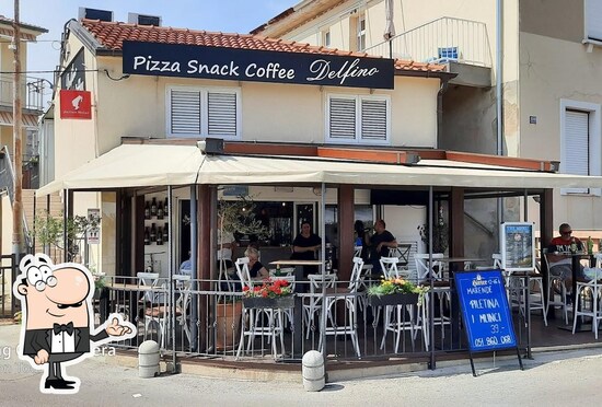 Delfino Pizza Snack Coffee, Baška - Restaurant menu, prices and reviews