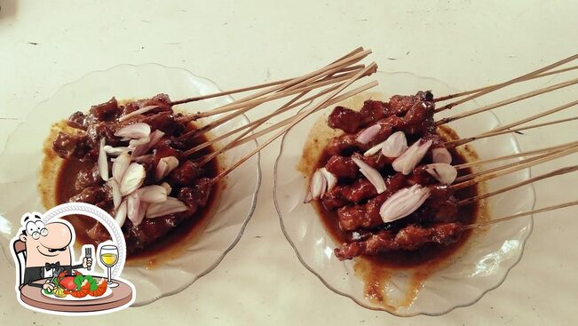 Menu at Sate Babi Krisna restaurant, Kediri