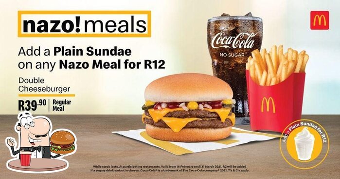 Carta del restaurante McDonald's Hermanus Drive-Thru, Hermanus, Whale ...