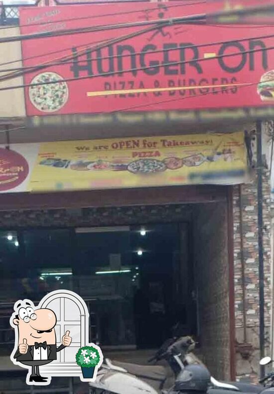 Menu at Hunger-On 《Pizza & Burgers》, Lucknow