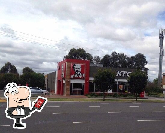 Menu at KFC Sunbury fast food, Sunbury, 3 Macedon St