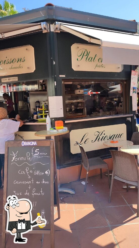 Menu au Kiosque (Le) café, Monaco