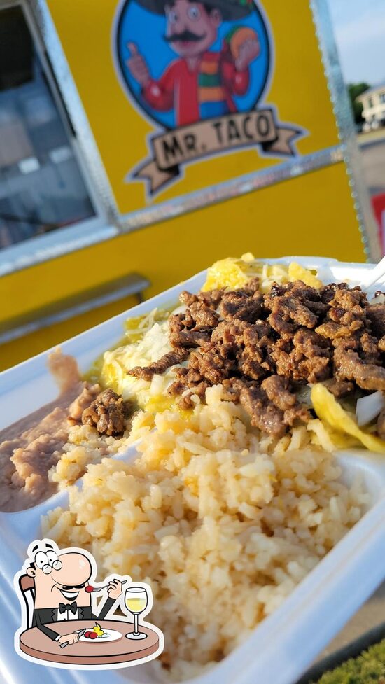 Menu at MR. TACO restaurant, Grand Prairie