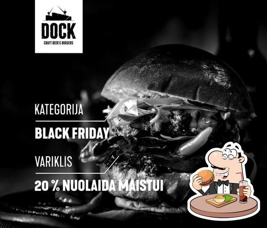 DOCK craft beer and burgers restaurant, Klaipėda - Restaurant menu and ...