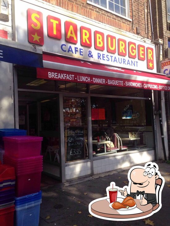 Menu at Starburger New Addington restaurant, Croydon, 20 Central Parade